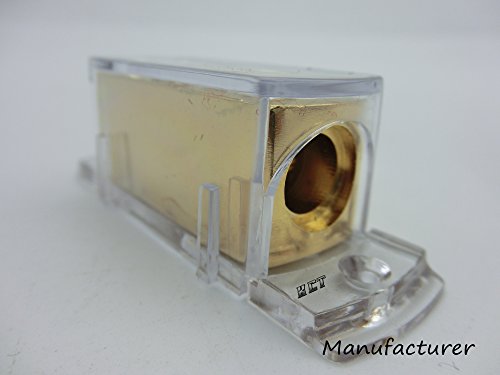 24K Real Gold Plating Power and Ground Distribution Block 1x4ga Input 4x8ga Output