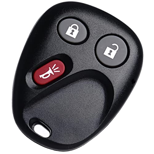 Keyless Entry Remote Control Key Fob Replacement Fits for Chevy Silverado 1500 2500HD 2003 2004 2005 2006 Avalanche Equinox SSR Suburban Tahoe GMC Sierra Yukon XL Hummer H2 Cadillac Escalade LHJ011