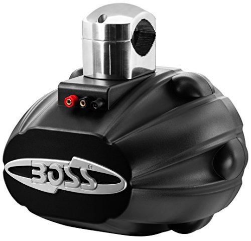 BOSS Audio Systems MRWT69RGB Marine Waketower Speaker System - 600 Watts Of Power, 6 x 9 Inch, Full Range, 2 Way, Multi-Color LED Illumination, Marine grade, Weatherproof, Sold Individually