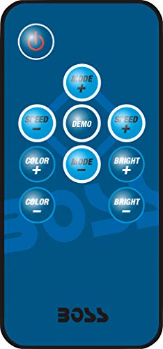 BOSS Audio Systems MRWT69RGB Marine Waketower Speaker System - 600 Watts Of Power, 6 x 9 Inch, Full Range, 2 Way, Multi-Color LED Illumination, Marine grade, Weatherproof, Sold Individually