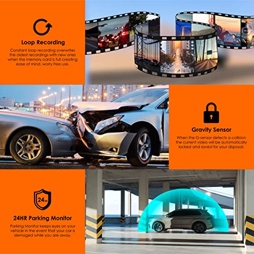 RexingUSA V55 Dash Cam - 4k Modular Capabilities, 5.0 GHz Wi-Fi, GPS Car Dash Camera Recorder, Night Vision, Loop Recording, Parking Monitor, Supercapacitor, Support 256GB Max, Voice Control (2023)
