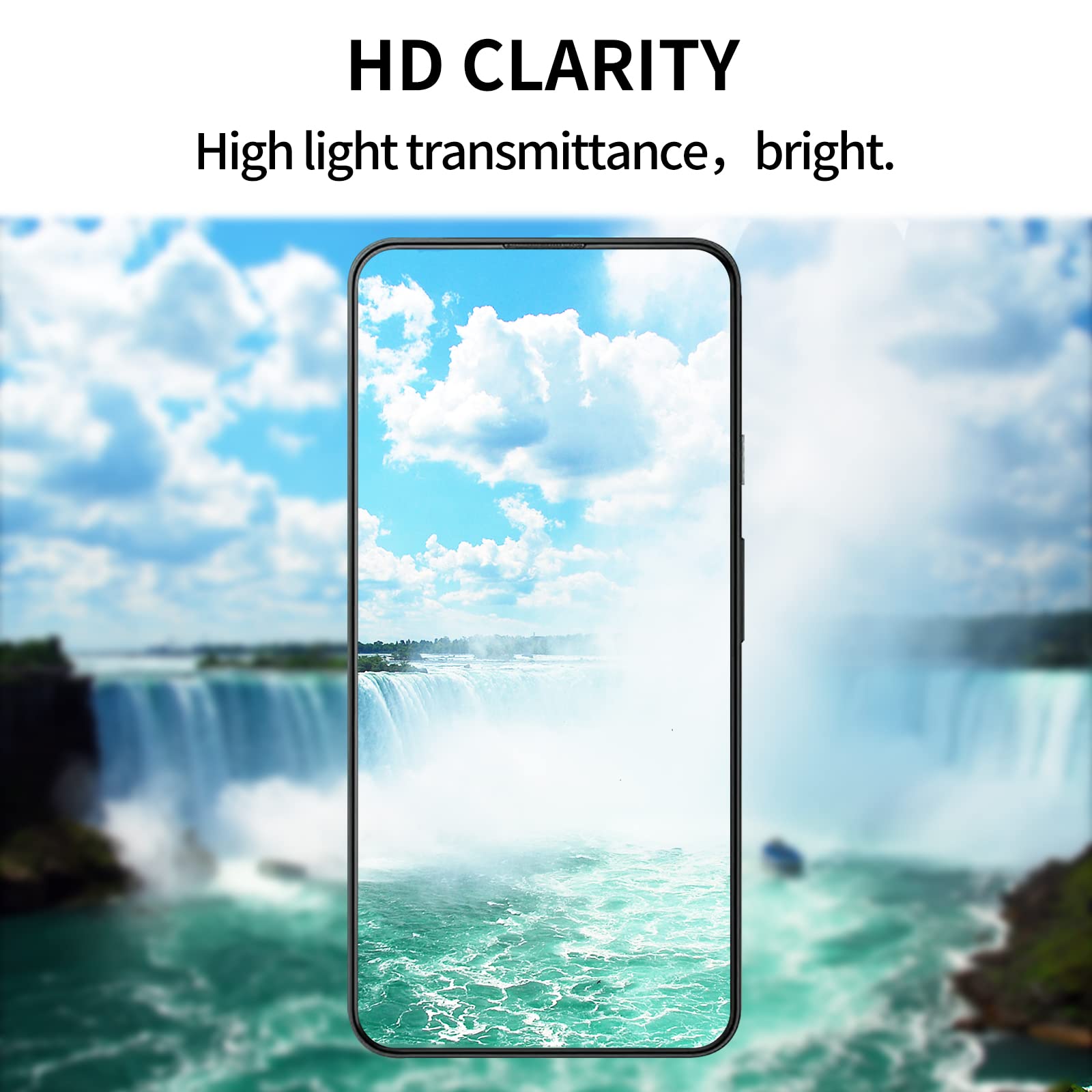 iCsapr [4 Pack] Glass Screen Protector Compatible for SamsungGalaxy A23 5G [9H Hardness]-HD Screen Tempered Glass, Scratch Resistant, Easy Install [Case Friendly][Bubble Free]