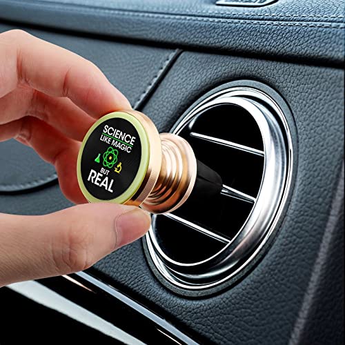 Science Like Magic But Real Magnetic Phone Holder for Car Air Vent Holder Clip Compatible with All Smartphones & Tablets