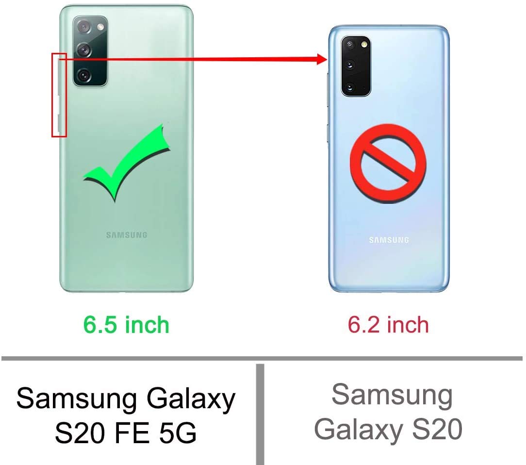 LBYZCASE Phone Case for Galaxy S20 FE 5G(2020),Samsung S20 FE Wallet Case,Luxury Folio Flip Leather Cover[Zipper Pocket][Wrist Strap][Kickstand ] for Samsung Galaxy S20 FE 5G(Fan Edition)-Blue