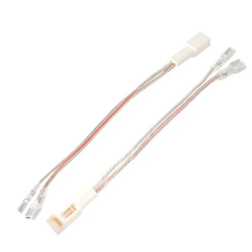 RED WOLF Door Dash Tweeter Speaker Wire Harness Replacement for Honda Civic Accord Odyssey Civic CRV Install Adapter Connector 6 PCS