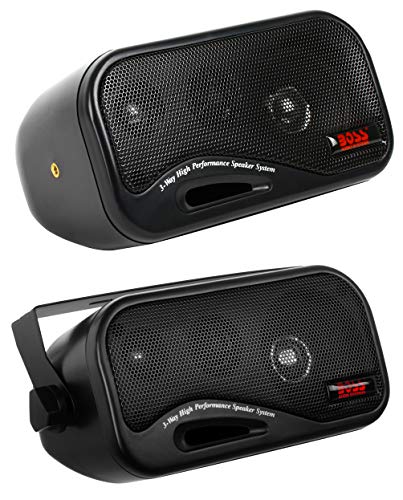 BOSS Audio Systems AVA6200 Enclosed Speaker System - 3-Way, 200 Watts Max Power Per Pair