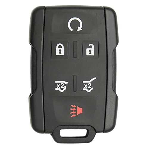 Keyless2Go Replacement for 6 Button Replacement Remote 315 Mhz for GM M3N-32337100 13577766