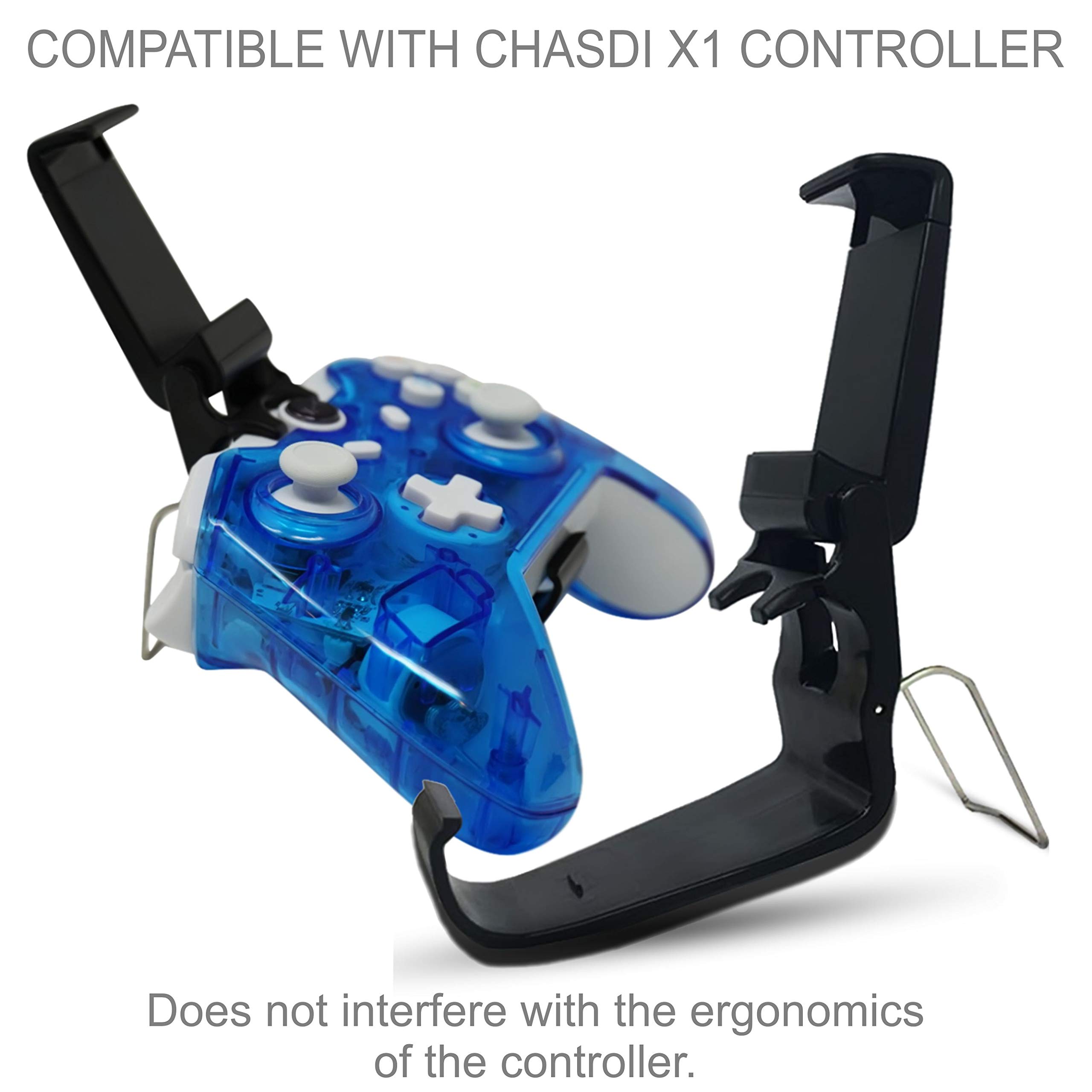 Chasdi X1 Controller Phone Holder Clamp Clip for Xbox One and fits iPhone Samsung LG Sony Huawei HTC