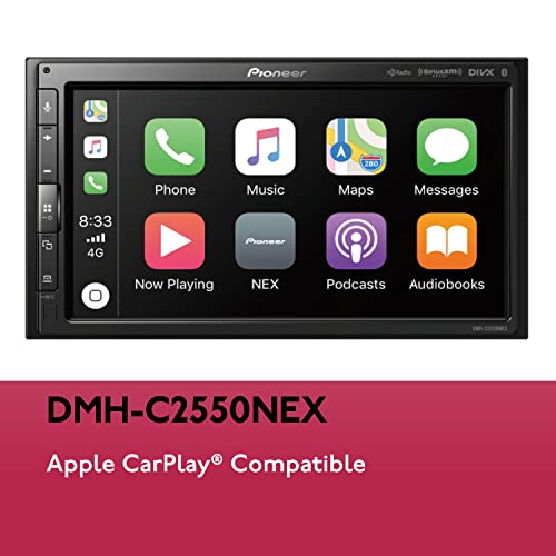Pioneer DMH-C2550NEX 6.8" Amazon Alexa When Paired with Pioneer Vozsis App, Android Auto, Apple CarPlay, Bluetooth, HD Radio - Modular Solutions Digital Media Receiver