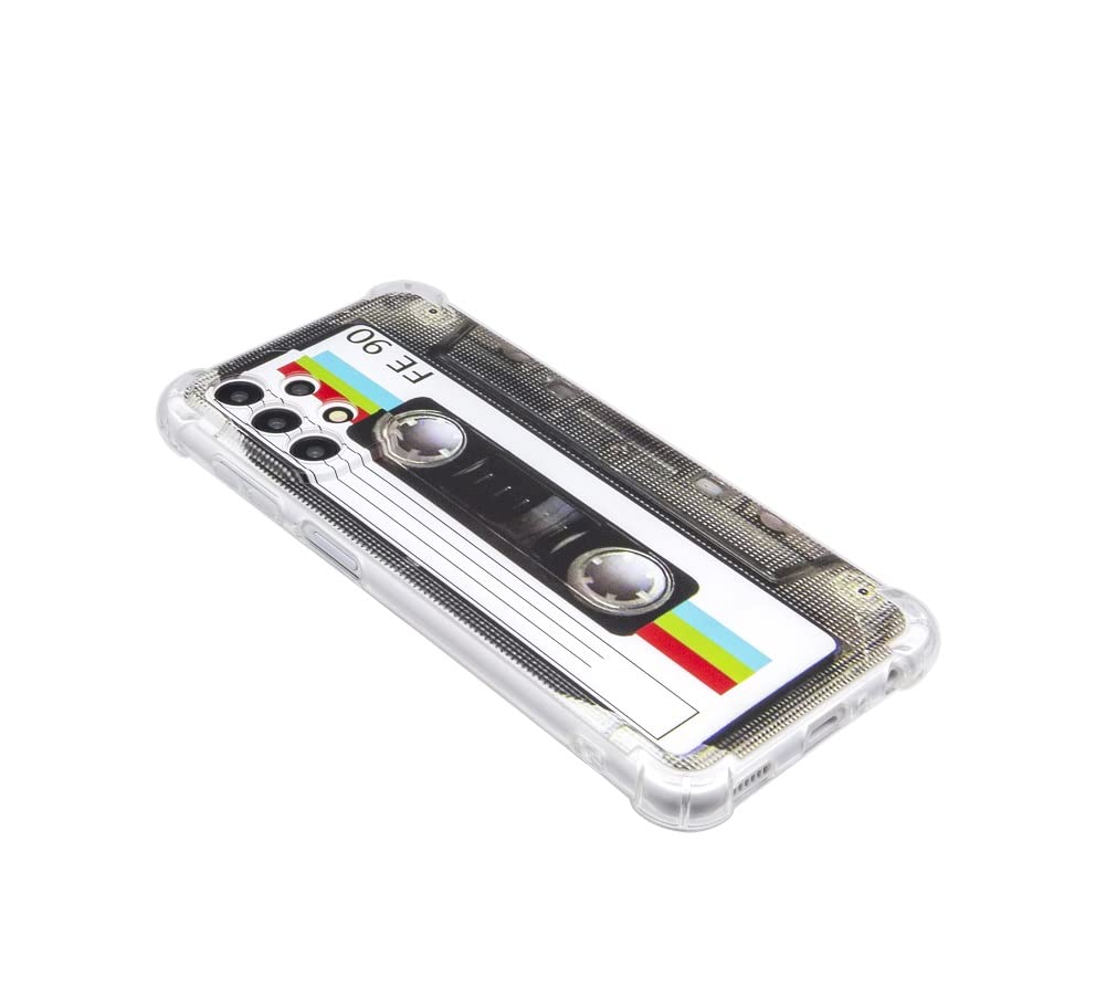 STINFIZTOL Phone Case Compatible with Galaxy A23 5G Case,80s Type Music Cassette Case Soft TPU Cover for Samsung Galaxy A23 5G