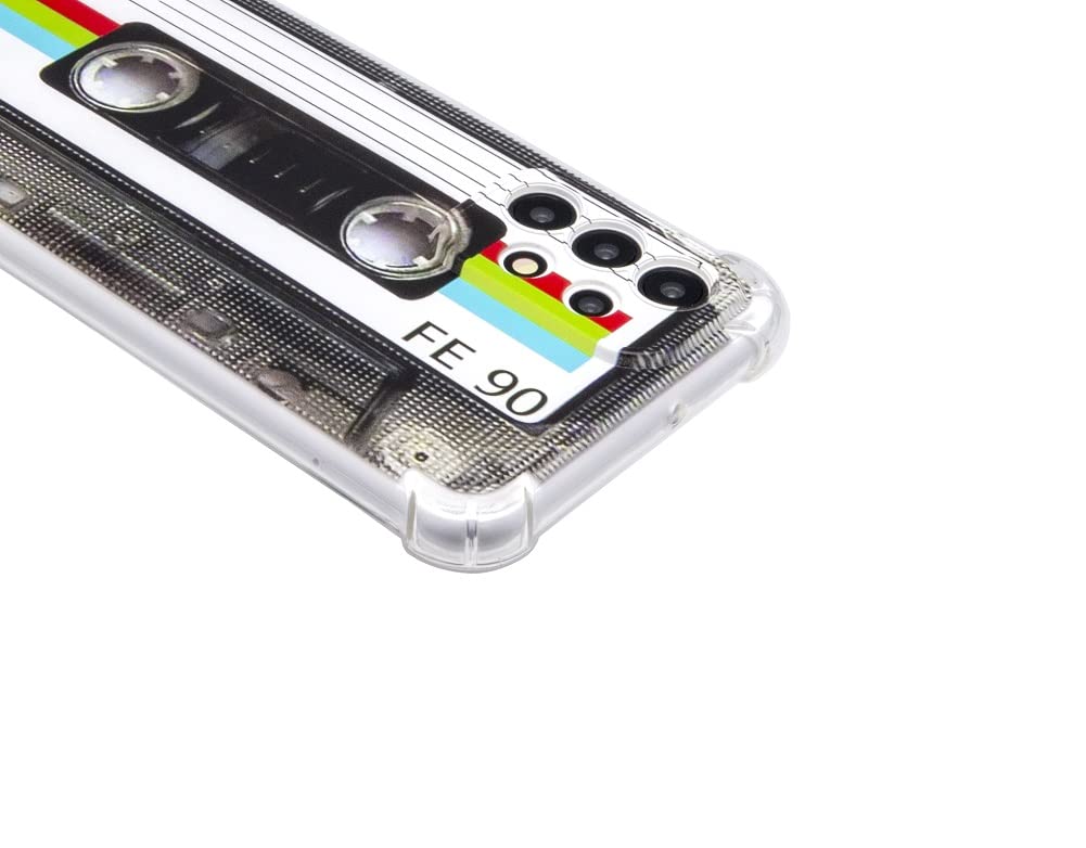 STINFIZTOL Phone Case Compatible with Galaxy A23 5G Case,80s Type Music Cassette Case Soft TPU Cover for Samsung Galaxy A23 5G