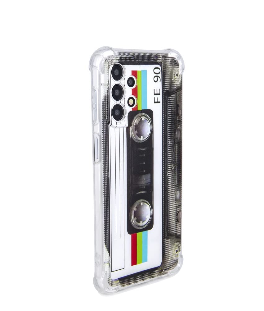 STINFIZTOL Phone Case Compatible with Galaxy A23 5G Case,80s Type Music Cassette Case Soft TPU Cover for Samsung Galaxy A23 5G
