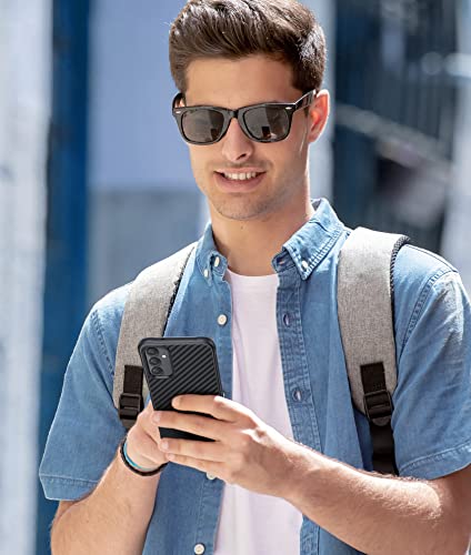 FNTCASE for Samsung Galaxy A14-5G Case: Soft TPU Slim Thin Protective Phonecase Shockproof Anti-Drop Full Body Protection Cell Phone Cover for Galaxy A145g - 6.6 inch 2023 Black