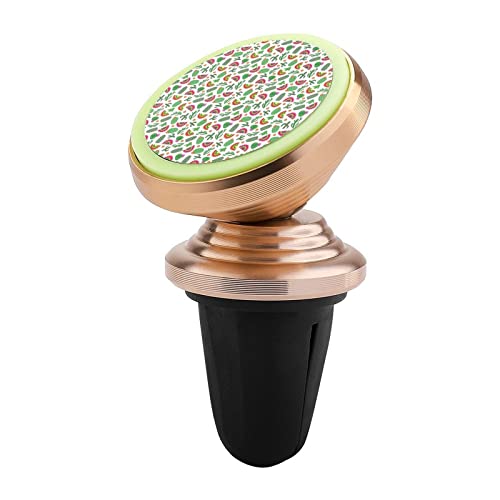 Mexican Style with Cactus Magnetic Phone Holder for Car Air Vent Holder Clip Compatible with All Smartphones & Tablets
