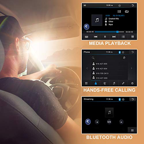 BOSS Audio Systems BV9364B Car Stereo DVD Player - Double Din, Bluetooth Audio/Hands-Free Calling, 6.2 Inch Touchscreen LCD Monitor, MP3 Player, CD, DVD, USB Port, SD, AUX Input, AM/FM Radio Receiver