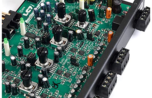 AudioControl LC7i Black 6-Channel Line Output Converter with Bass Restoration with ACR1 Remote for Audio Control Processors