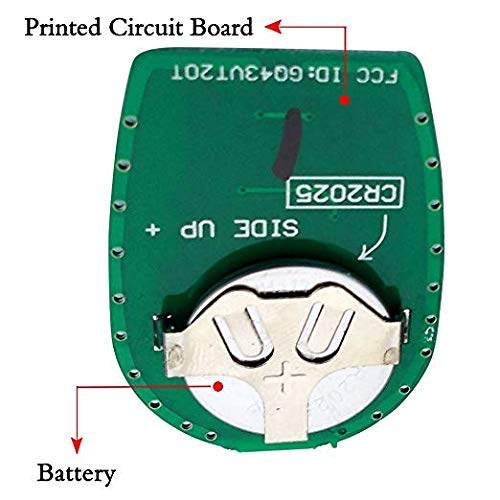 Car Key Fob Keyless Entry Remote Replacement GQ43VT20T 3-Btn for 2004-2016 Toyota Sienna,2005-2016 Toyota Tacoma,2007-2016 Toyota Tundra