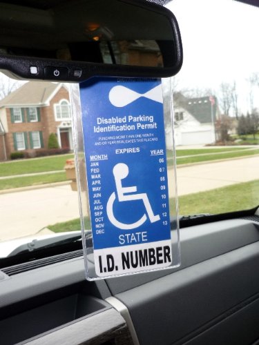 JL Safety 2 MirorTag Bronze Tag Holders Easily Display & Put Away a Handicap Parking Placard. Magnetically snap Your Tag On & Off to Magnet adhered Behind Rearview Mirror. 2 Included- Made in USA