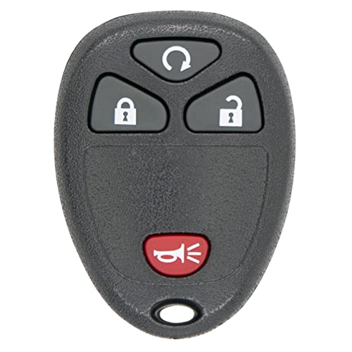 Keyless2Go Replacement for New Keyless Entry with Remote Start Car Key Fob for Select Vehicles with 15114374 KOBGT04A