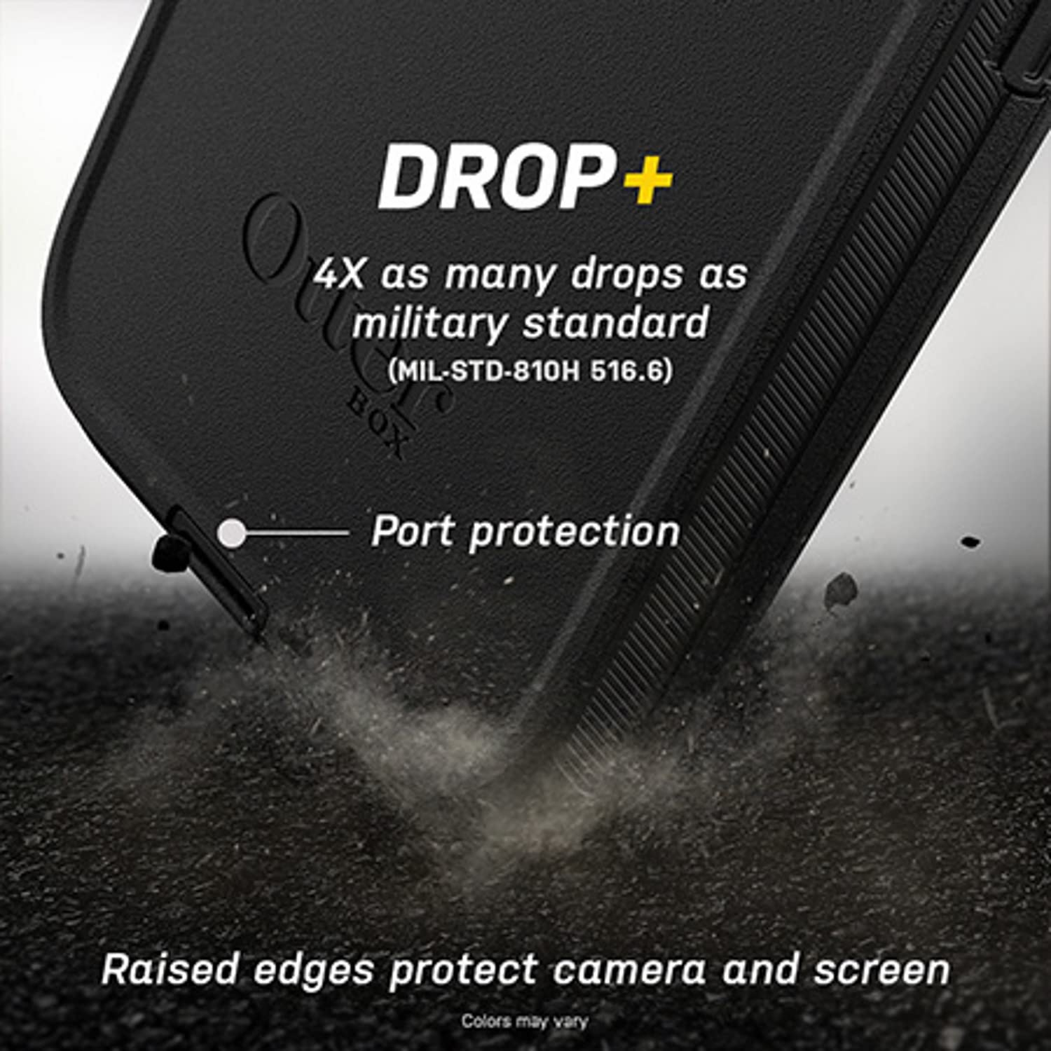OtterBox Defender Series Case for Samsung Galaxy S21 Plus 5G (ONLY) - Case Only - Includes Screen Protector - Non-Retail Packaging - Black