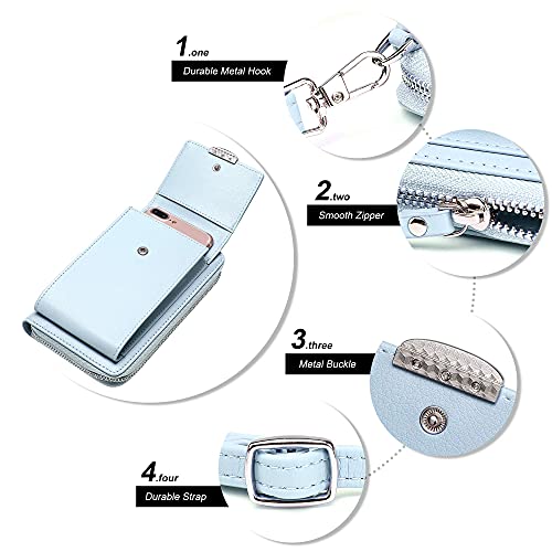 OIDERY Small Crossbody Phone Bags Cellphone Wallet Purse for Women with Credit Card Slots