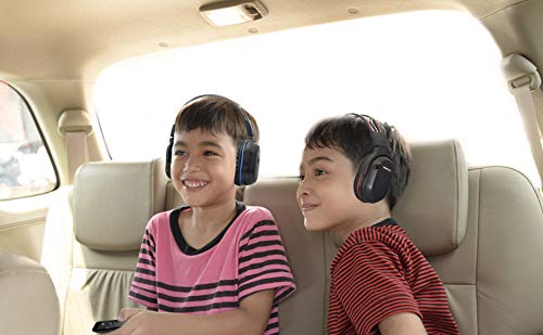 SIMOLIO 4 Pack of DVD Wireless Headphones, in Car Kids Wireless Headphones for Universal Car Entertainment System, Automotive IR Wireless Headphones, Note Will Not Work on 2017+ GM's or Pacifica