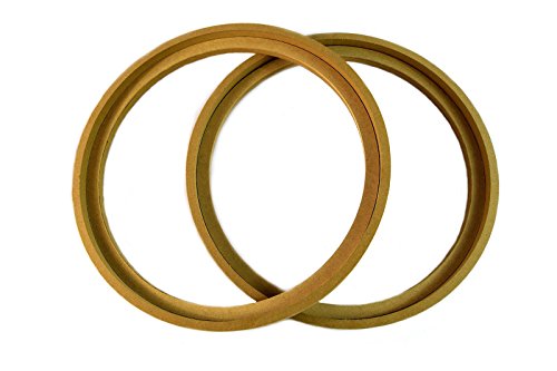 Audiopipe RING10BZ Nippon 10 Mdf Speaker Ring - Recess With Bezel - 1/2 Extension [pair]