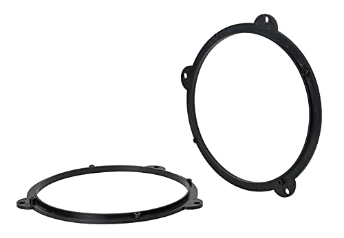 Scosche Compatible with Select 1999 to 2010 BMW 3-Series 6.5” or 6.75" Speaker Adapters for Front Doors (1 Pair) SABW652