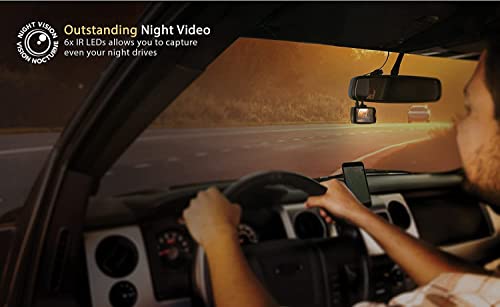 Uniden R3 Extreme Long Range Laser/Radar Detector and Scosche 1080p Dash Cam Bundle. Radar w/Built-in GPS, Mute Memory, Voice Alerts, Red Light and Speed Camera Alerts, OLED Display, K/KA Band