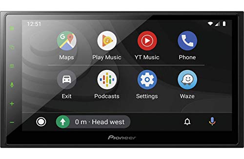 Pioneer DMH-2660NEX Car Stereo Safe Driver's Bundle with Voxx Backup Camera. 6.8" Capacitive Multimedia Receiver with Apple CarPlay, Android Auto, Bluetooth, HD Radio, SiriusXM Ready, Maestro Ready