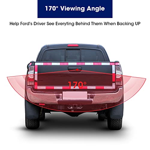 LEADSIGN Tailgate Handle Backup Rear View Camera for Tacoma 2005-2014,Aftermarket Tailgate Door Handle Replacement Parking Camera, RCA Connector