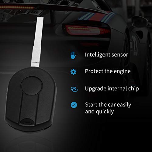 Tyranway Keyless Entry Key Fob Fit for Ford Escape/C-Max/Focus/Transit/Transit Connect/Fiesta (OUCD6000022) 4-Btn