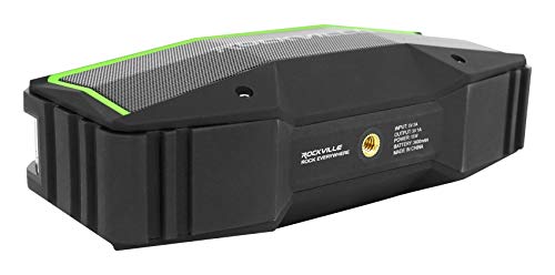 Rockville (2) Rock Everywhere Portable Bluetooth Speakers Wireless Stereo Sound