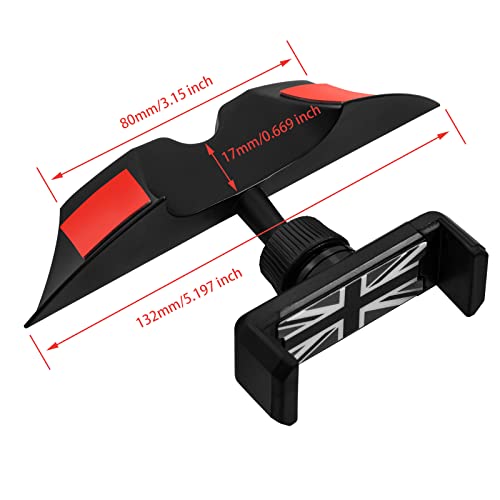 Hesanzol Cell Phone Holder for Mini Cooper S Jcw One F54 F55 F56 F57 F60, Special Navigation Phone Mount for Central Control Screen