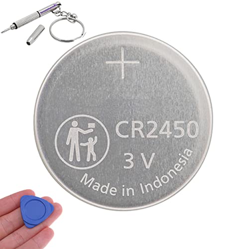 Replacement CR2450 2450 OEM for BMW Remote Key Fob Original OEM (Bundle W. Tool and EDC Screwdriver) for 2009-2021 1 2 3 5 6 7 M F Series X1 X3 X4 X5 X6 Alpina Case Shell Cover Smart Keyless Remote