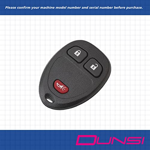 OCESTORE OUC60221 Car Key Fob Keyless Control Entry Remote OUC60270 4 Button Vehicles Replacement Compatible with 20869056 15913420 20952475 22936099 (OUC60270-1PCS)