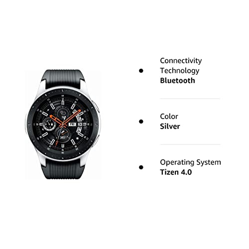 Samsung Galaxy Watch (46mm) Silver (Bluetooth & LTE) - (Renewed)