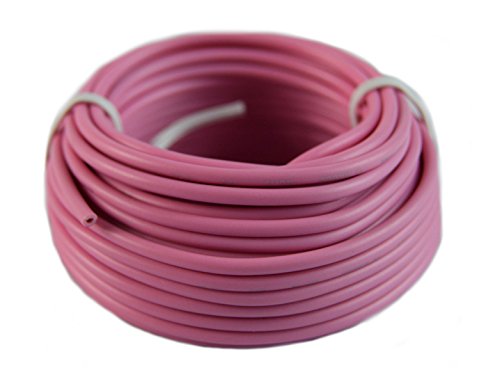 BEST CONNECTIONS 18 Gauge Stranded Wire - 12 Volt Single Conductor Remote 11 Rolls 25 Feet Each Car Audio Stereo LED Lights Hook Up