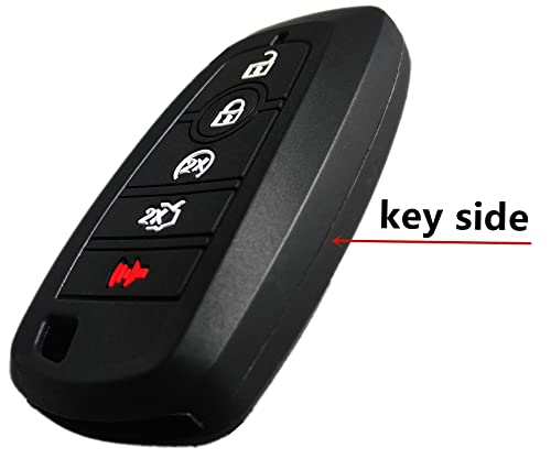 Silicone Key Fob Cover for 2018-2021 Ford Bronco Mustang Fusion Raptor F250 F350 F450 F550 Edge Explorer Expedition M3N-A2C93142600