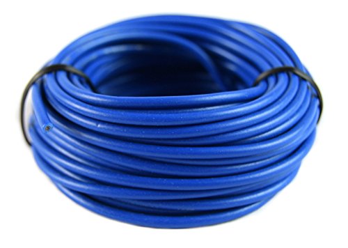 BEST CONNECTIONS 18 Gauge Stranded Wire - 12 Volt Single Conductor Remote 11 Rolls 25 Feet Each Car Audio Stereo LED Lights Hook Up
