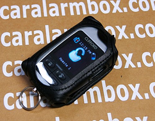 Black Leather Case for Viper 7944V Remote Systems