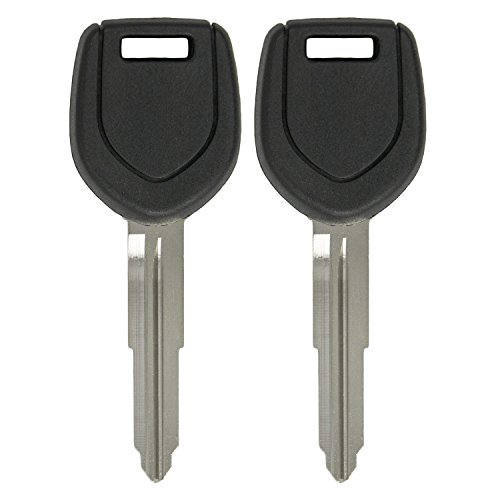 Keyless2Go Replacement for New Uncut Transponder Ignition Car Key MIT17A-PT (2 Pack)