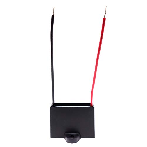 JCM 2 Wire Ceiling Fan Capacitor 5.5uF 450VAC CBB61