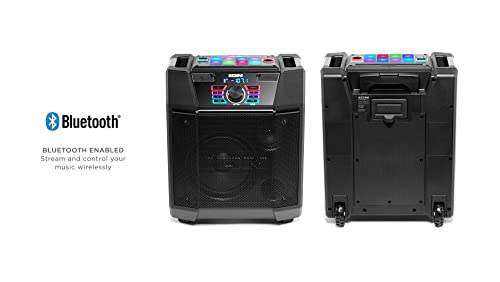 ION Explorer FX High-Power Bluetooth Speaker with Sound Effects IPX4 Water-Resistant (Renewed)