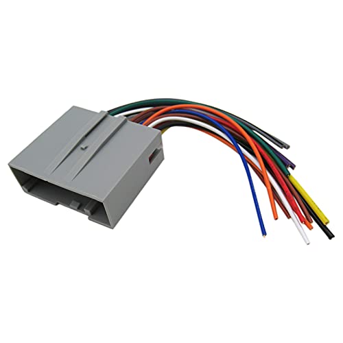 Radio Stereo Wiring Harness Connector Adapter for 1985-2004 Ford F150/250/350/Lincoln/Mercury Vehicles Nav Install Harness
