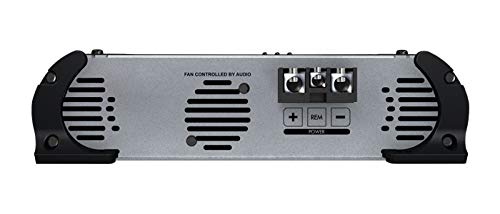 Stetsom EX 1200 EQ 1 Ohm Mono Car Audio Amplifier, 1200.1 1.2K Watts RMS, 1Ω Stable Full Range HD Sound Quality MD Crossover HPF LPF Bass Boost Front Rear Bridge Speaker