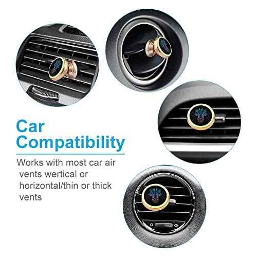Magical Rabbit Magnetic Phone Holder for Car Air Vent Holder Clip Compatible with All Smartphones & Tablets