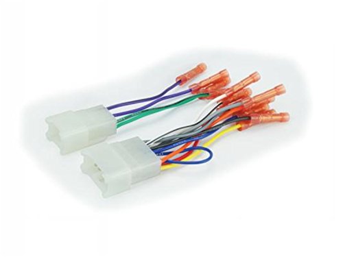 Metra 95-8224 Double DIN Installation Dash Kit & Scosche Compatible with Select 1986-20 Toyota, Lexus, Scion and Subaru Vehicles Wire Harness for Aftermarket Stereo Installation