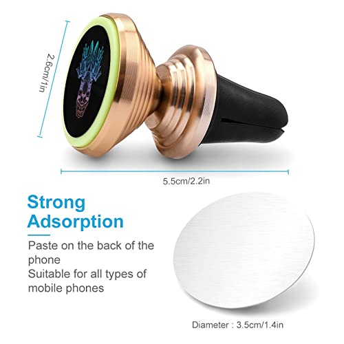 Magical Rabbit Magnetic Phone Holder for Car Air Vent Holder Clip Compatible with All Smartphones & Tablets