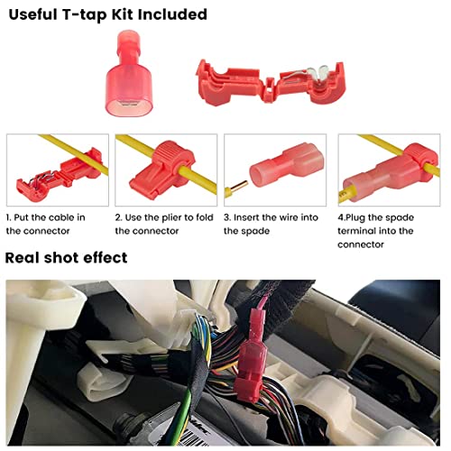 GreenYi Upgraded Double-Shielded RCA Video Cable for Monitor and Backup Rear View Camera Connection (19.69FT / 6M) + 20FT DC Power Extension Cable